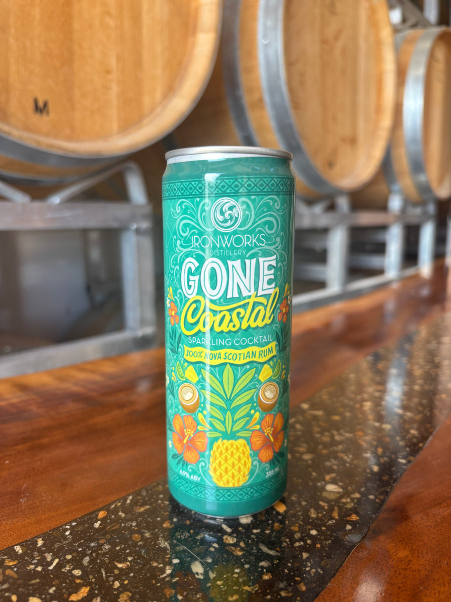 Gone Coastal Sparkling Cocktail 355ml – Ironworks Distillery