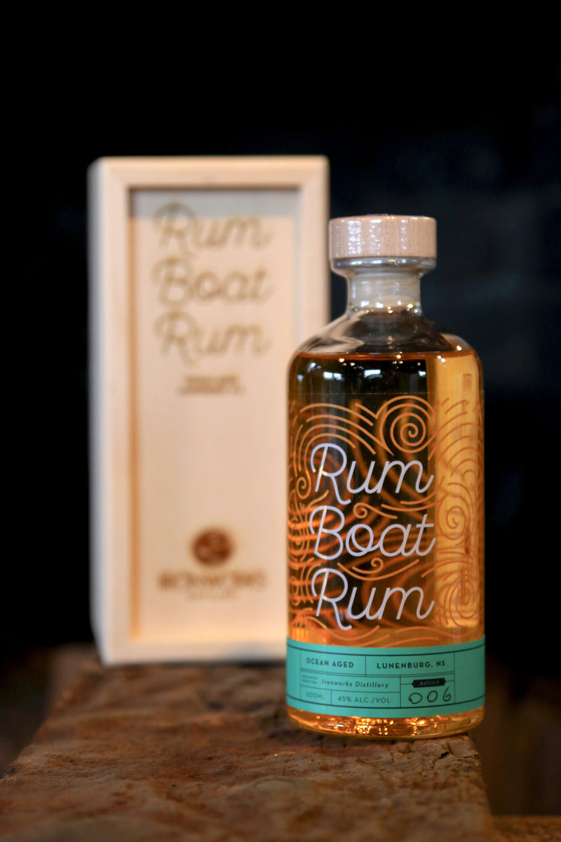 Rum Boat Rum with Gift Box – Ironworks Distillery